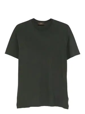 ZANONE Roubd-neck T-shirt - Green
