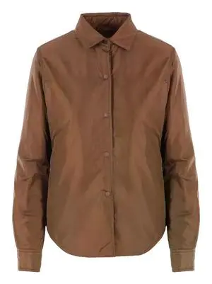 Aspesi Padded Overshirt - Brown