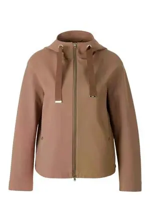 Herno Zip-up Hooded Jacket - Neutrals