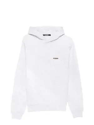 Jacquemus The Gros Grain Hoodie - Grey