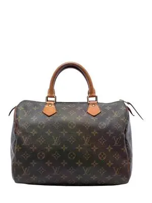 LOUIS VUITTON 2007 Monogram Speedy 30 Boston Bag - Brown