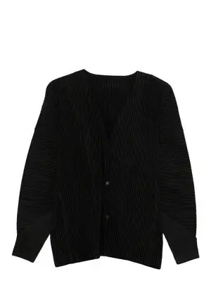 Issey Miyake Buttoned Cardigan - Black