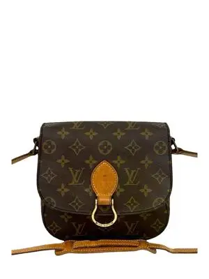 LOUIS VUITTON 1990 Monogram Saint Cloud Mm Crossbody Bag - Brown
