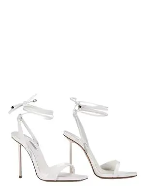 LE SILLA Nyra Tie-ankle Sandals - White