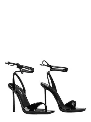 LE SILLA Nyra Tie-ankle Sandals - Black
