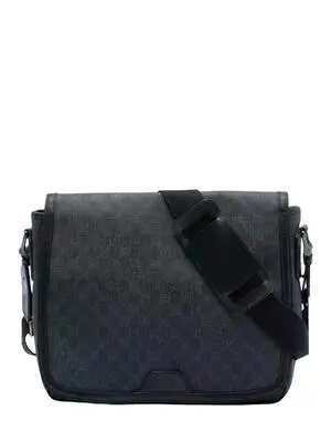 Gucci Gg Supreme Messenger Bag - Black