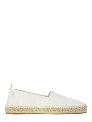 Ralph Lauren Purple Label Logo-plaque Espadrille - White
