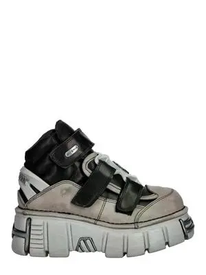 NEW ROCK Tower Platform Sneakers - Neutrals