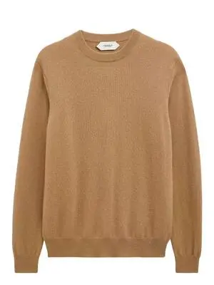 Pringle Of Scotland Crew-Neck Cashmere Sweater Neutrals