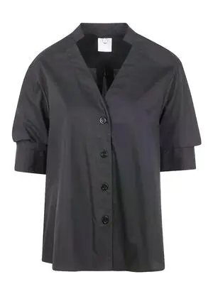 Mantū Short-sleeve Shirt - Black