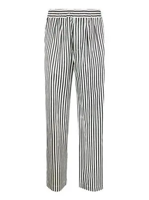 TOM FORD Striped Trousers - White