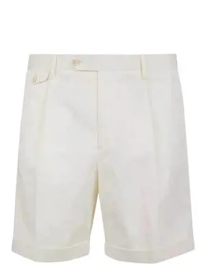 LARDINI Albin Pleated Shorts - Neutrals