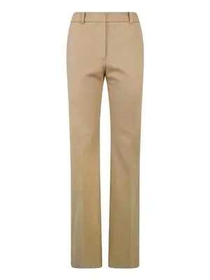 JOSEPH Straight-leg Trousers - Neutrals