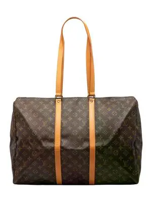 LOUIS VUITTON 1990 Monogram Sac Flanerie 50 Travel Bag - Brown