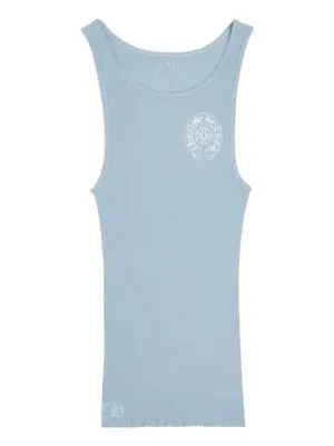 Chrome Hearts Baby Rib Tank - Blue