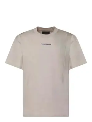HELIOT EMIL Panelled T-shirt - Neutrals