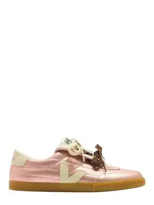VEJA Logo Lace-up Sneakers - Pink