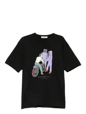UNDERCOVERISM Graphic Print T-shirt - Black