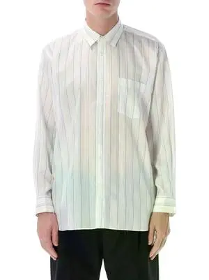 Comme Des Garçons Buttoned-up Shirt - White