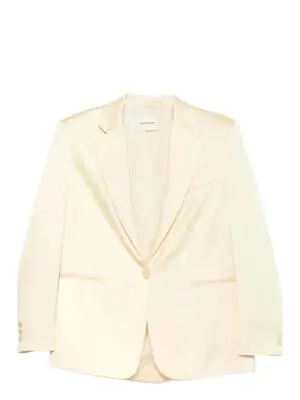 Andamane Single-breasted Blazer - Yellow