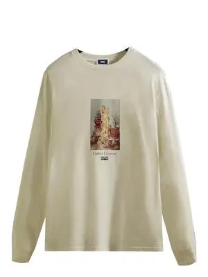 Kith Elegance Vintage Long Sleeve Tee Shirt - Sandrift
