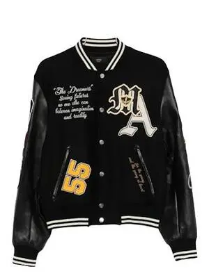 Amiri Varsity Patch Jacket - Black