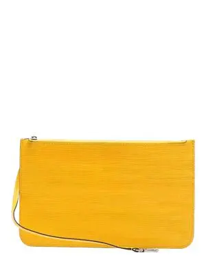 LOUIS VUITTON 2013 Epi Neverfull Pouch - Yellow