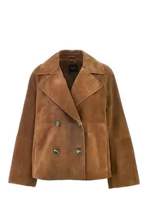 Max Mara Double-breasted Jacket - Brown