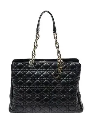 Dior Lady Tote Bag - Black