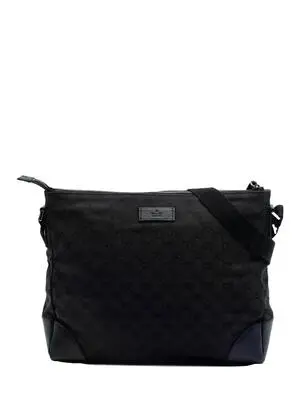 Gucci Gg Canvas Joy Messenger Bag - Black