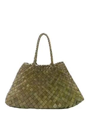 Dragon Diffusion Small Santa Croce Tote Bag - Green