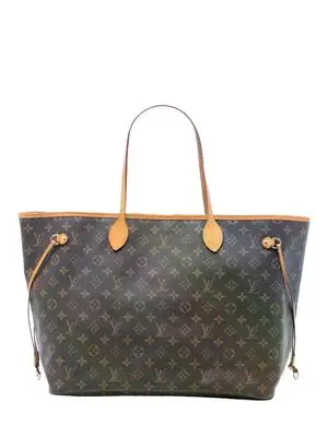 LOUIS VUITTON 2013 Neverfull Gm Tote Bag - Brown