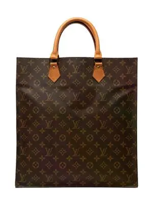 LOUIS VUITTON Louis Vuitton 1995 Monogram Sac Plat Tote Bag