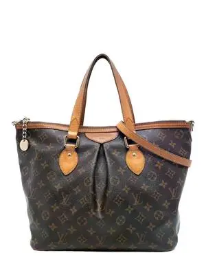 LOUIS VUITTON 2012 Monogram Palermo Pm Satchel - Brown