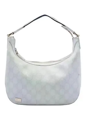 Gucci Gg Supreme Pop Handbag - White