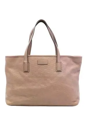 Gucci Medium Sima Tote Bag - Brown