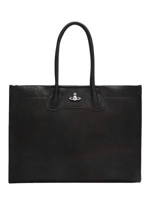 VIVIENNE WESTWOOD Troy Tote Bag - Brown