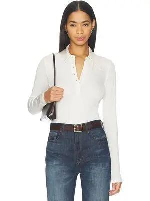 Citizens Of Humanity Shaea Polo Shirt - Ivory