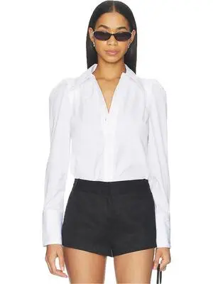 Smythe Box Pleat Shirt - White
