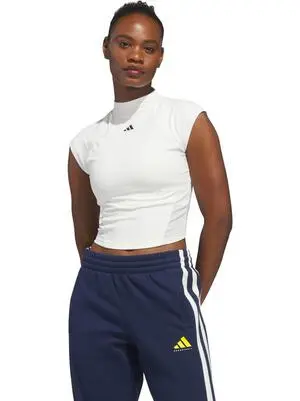 Adidas Basketball Sleeveless Top - Off White