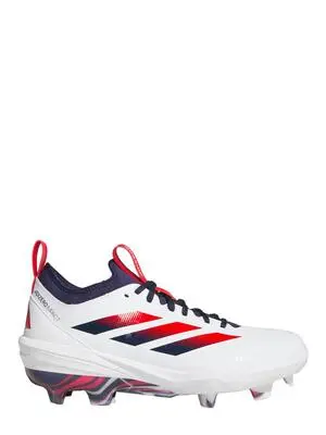 Adidas Adizero Impact Tpu 2.0 Usa Cleats - Cloud White / Team Navy Blue 2 / Team Collegiate Red