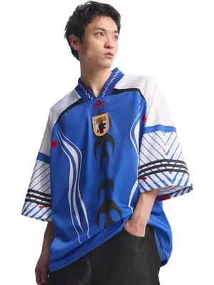 Adidas Bringbacks Remixed Japan Jersey - Power Blue / White / Red