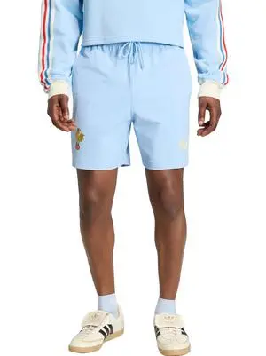 Adidas France 120y Rugby Shorts - Clear Sky
