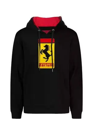MOSTLY HEARD RARELY SEEN 8-BIT Horse Fortune Graphic Hoodie - Black