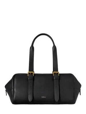 Mulberry Boston Heavy Grain Top Handle Bag - Black