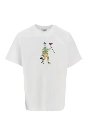 FORET Patrol Graphic T-shirt - White