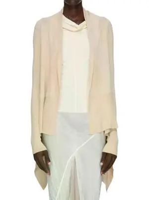 Rick Owens Knit Cardigan - Neutrals
