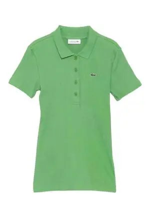 Lacoste Ribbed Cotton Polo Shirt - Green