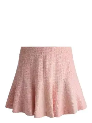 Alice + Olivia Godet Mini Skirt - Pink