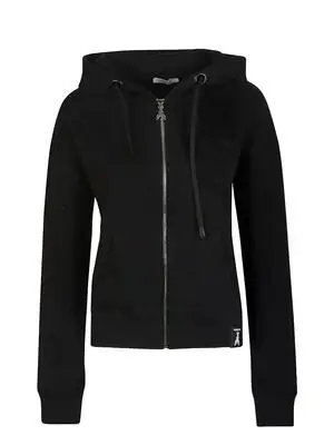 Patrizia Pepe Zip-up Hoodie - Black